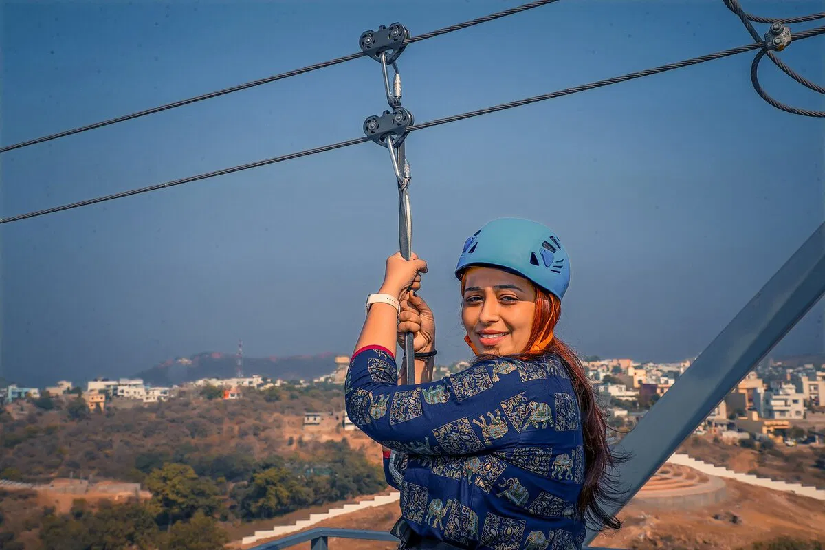 Zipline & Glass Bridge Adventure Udaipur | Alike